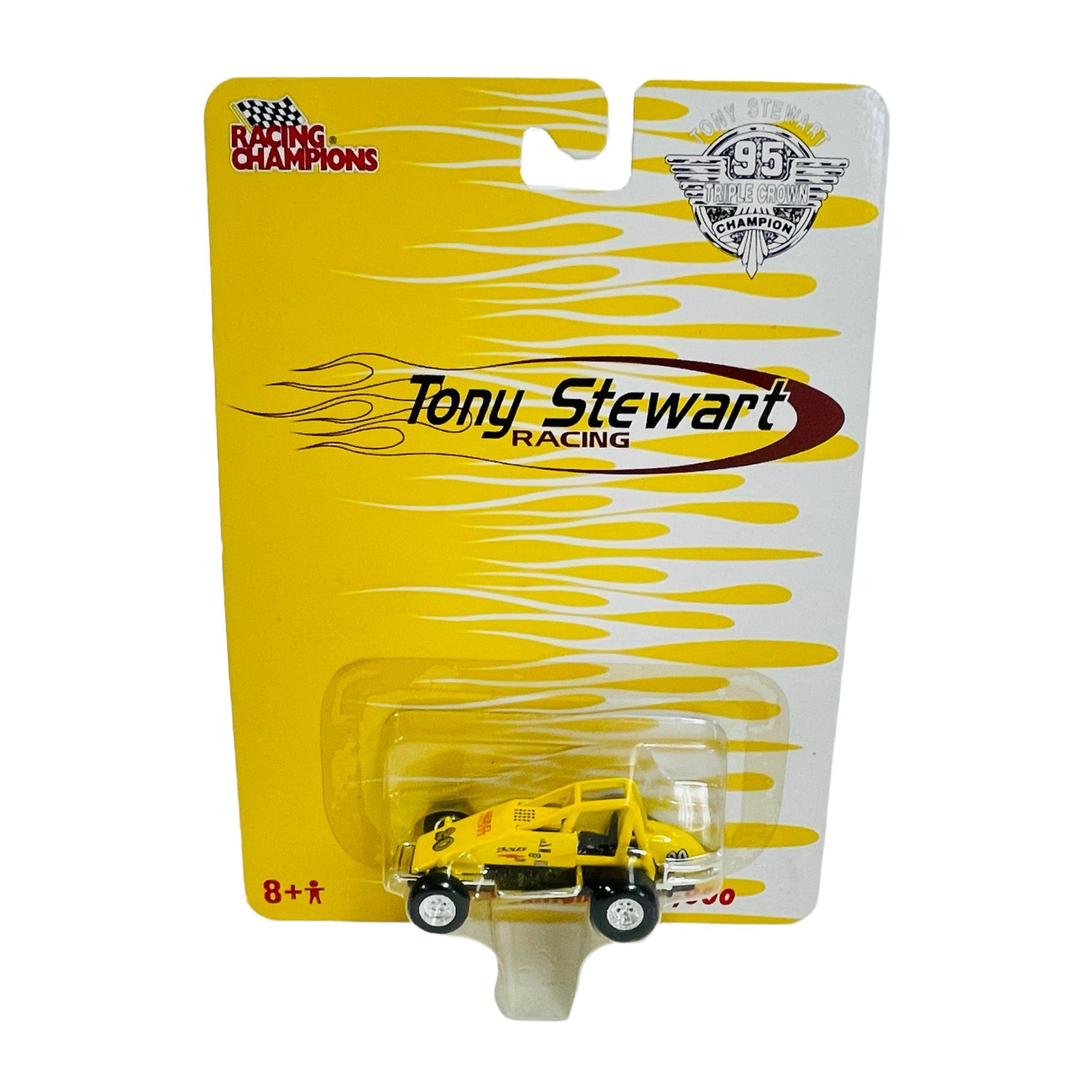 Tony Stewart 95 Triple Crown Champion Yellow Sprint Car 1:64 Diecast V